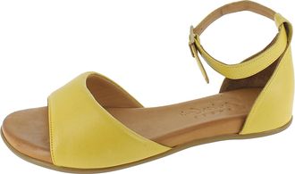Andrea Conti Damen Sandalette Sandale, Zitrone, 42 EU