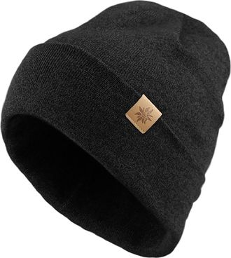 Bavarian Caps Klassik Haum Mütze, dunkelgrau, ONE Size