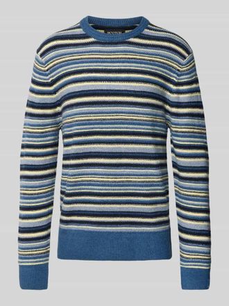 Scotch & Soda Regular Fit Strickpullover mit Streifen-Muster