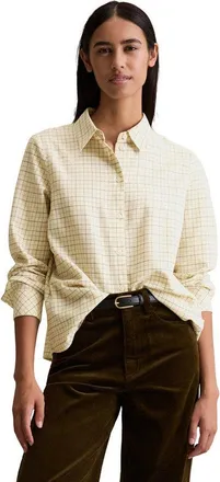 Marc O'Polo Denim Langarmbluse in softer Flanell-Qualität