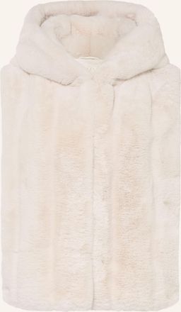 Guess Kunstfell-Weste Sophy grau