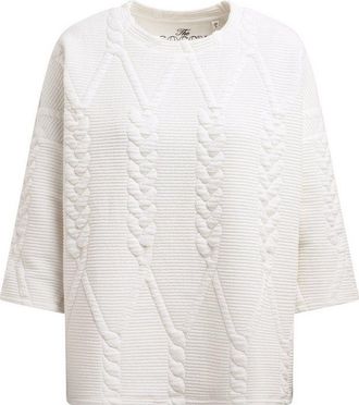 soccx Sweater mit &uuml;berschnittener Schulter