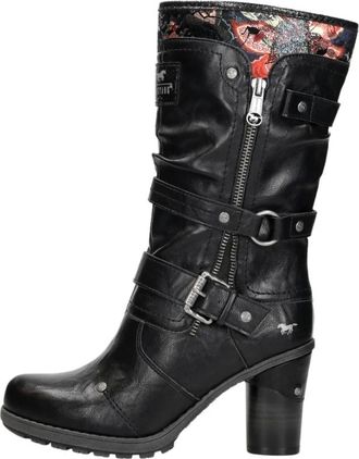 Mustang Bottes Mi-mollet - Femme - Chaussures - Noir - Taille: 41 EU