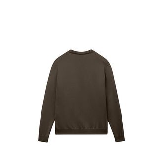 Napapijri Pull droit Decatur 2.0 &agrave; logo brod&eacute; en coton