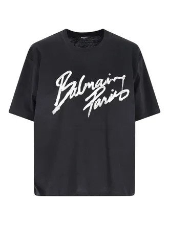 Balmain T-Shirt - Brush Print