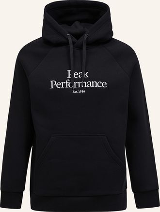 Peak Performance M Original Hood Kapuzensweatshirt schwarz