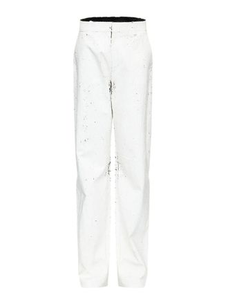 Maison Margiela Pantalons D&eacute;contract&eacute;s - Blanc