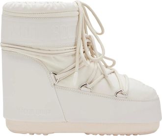 Moon Boot Femme, Chaussures, Beige, Taille: 39 EU Icon Low Rubber Boot