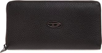 Diesel Homme, Accessoires, Brun, Taille: ONE Size Hissu EVO Continental ZIP Wallet