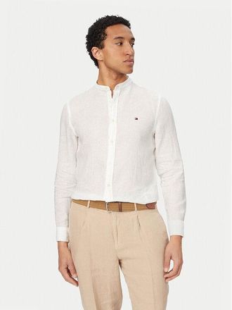 Tommy Hilfiger Hemd MW0MW39271 Wei&szlig; Slim Fit