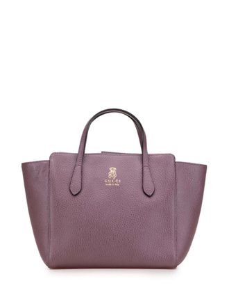 Gucci 2016-2025 Mini Leather Swing handbag - Violet
