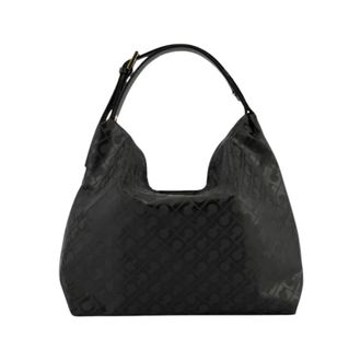 Gherardini Klassische kleine Hobo-Tasche - - Bags - Damen - Schwarzk - ONE SIZE