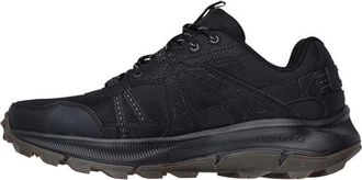 Skechers Homme Equalizer 5.0 Trail Solix Creek Basket, Black Leather/Textile/Trim, 48.5 EU