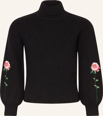 Guess Rollkragenpullover schwarz