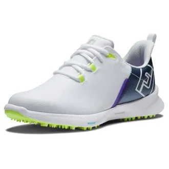 FootJoy Femme Fj Fuel Sport Chaussure de Golf, Bleu Marine, Blanc, Vert, 37 EU