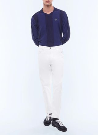 Fursac Pantalon 5 poches en twill de coton - Taille 29 - Homme