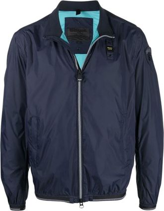 Blauer Homme, Vestes, Bleu, Taille: L Giubbino 881