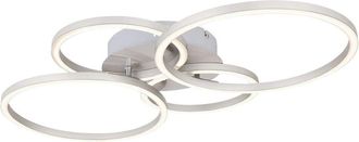 Globo Lighting LED Ringe Design Decken Leuchte Wohn Ess Zimmer Beleuchtung Flur Lampe verstellbar