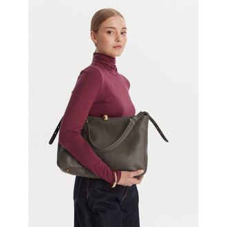 Furla Handtasche Furla Sfera Soft L WB01365 BX3168 IT 4283S Grau