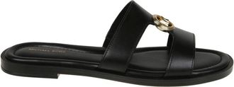 Michael Kors Femme, Chaussures, Noir, Taille: 36 1/2 EU Erin Flat Sandal