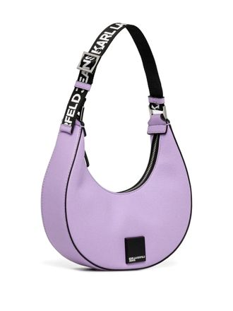Karl Lagerfeld sac porté épaule à design structuré - Violet