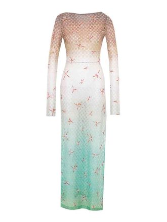 Missoni Robe Au Genou - Multicolore