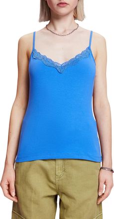 Esprit Damen 053EE1K305 T-Shirt, 410/BRIGHT Blue, S
