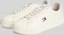 Tommy Jeans Sneaker aus echtem Leder mit Logo-Print