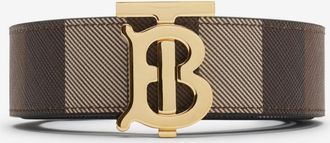 Burberry Ceinture TB r&eacute;versible Check