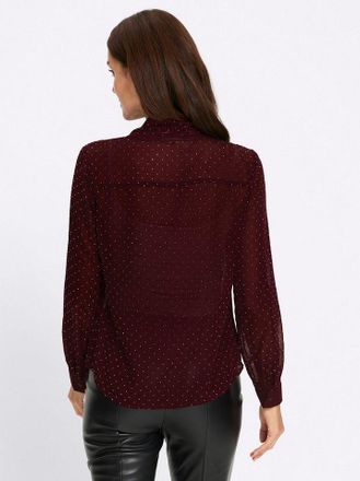 Heine Klassische Bluse Bluse Langarm