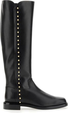 Stuart Weitzman Femme, Chaussures, Noir, Taille: 39 EU Pearl Riding Boot