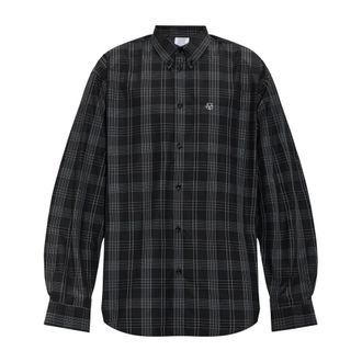 VETEMENTS Checked Shirt - - Shirts - Herren - Schwarzk - XL