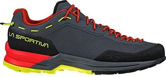 La Sportiva La Sportiva Mens TX Guide Approach/Hiking Shoes, Carbon/Goji, 8.5-9