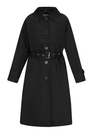 Faina Mantel Frauen Schwarz