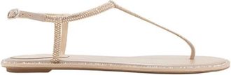 Rene Caovilla Femme, Chaussures, Beige, Taille: 41 EU Sandale &agrave; entre doigt Diana