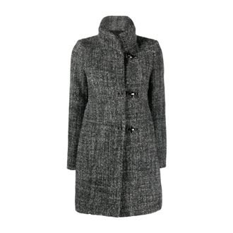 Fay Einreihiger Mantel - - Coats - Damen - Grau - M