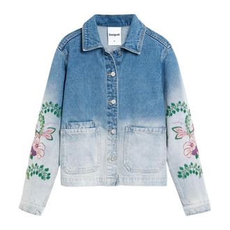 Desigual Femme, Vestes, Bleu, Taille: 42 FR Chaq Dakota Jacket