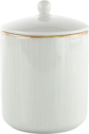 Landscape Vorratsdose, Beige, Keramik, 0,7 L, rund, 14 cm, Lfgb, Handmade Quality, K&uuml;chenzubeh&ouml;r, Vorratsbeh&auml;lter, Vorratsdosen