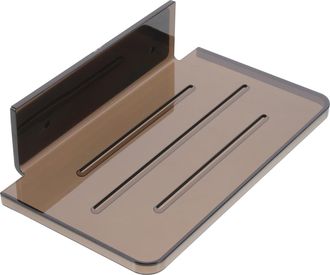 BESPORTBLE Badezimmer Wandregal Selbstklebend Kunststoff Aufbewahrungsregal ohne Bohren Wandhalter f&uuml;r Badutensilien Zahnb&uuml;rstenhalter H&auml;ngeregal f&uuml;r Kleinigkeit