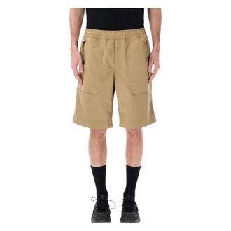 Moncler Homme, Shorts, Beige, Taille: L Technical Froiss&eacute; Shorts