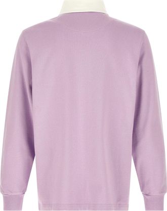J.W.Anderson Embroidered Rugby Polo - Lavender