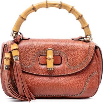 Gucci sac à bandoulière New Bamboo médium (2016-2025) - Marron
