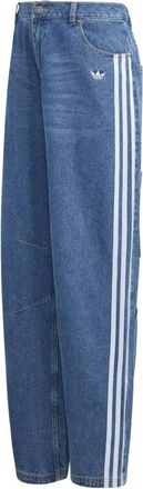 adidas Femme, Jeans, Bleu, Taille: W28 L32 Baggy GFX Denim