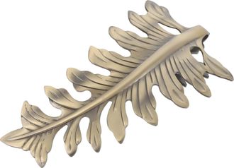 Pretyzoom Vorhanghaken Blattmotiv Wandhaken F&uuml;r Vorh&auml;nge Metall Vintage Design F&uuml;r Schlafzimmer Wohnzimmer Dekorativ Und Vielseitig Einsetzbar