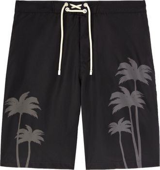 Palm Angels short de bain Palms - Noir