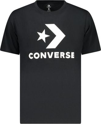 Converse Schwarzes Baumwoll Herren T-Shirt