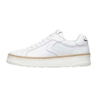Voile Blanche Homme, Chaussures, Blanc, Taille: 46 EU Baskets en cuir Layton 100