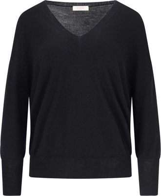 Zanone U-Boot-Pullover - Schwarz