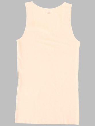 Maison Margiela Cotton-Elastane Tank Top - Beige