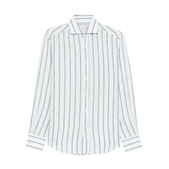 Brunello Cucinelli Herren, Shirts, Blau, MGr&ouml;&szlig;e